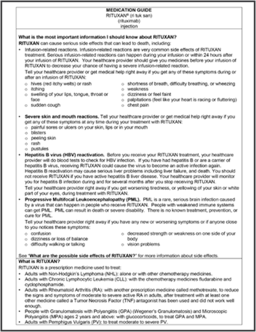 RA | RITUXAN® (rituximab) Infusion Steps & Resources